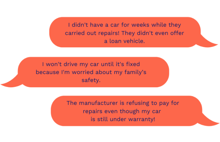 Vehicle Complaints - Submit Your Complaint
